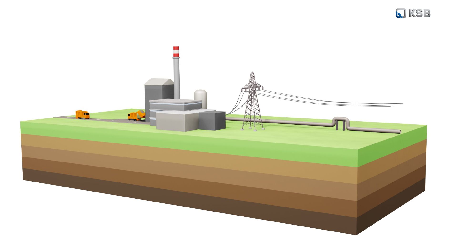 Pumps and valves for waste-to-energy plants