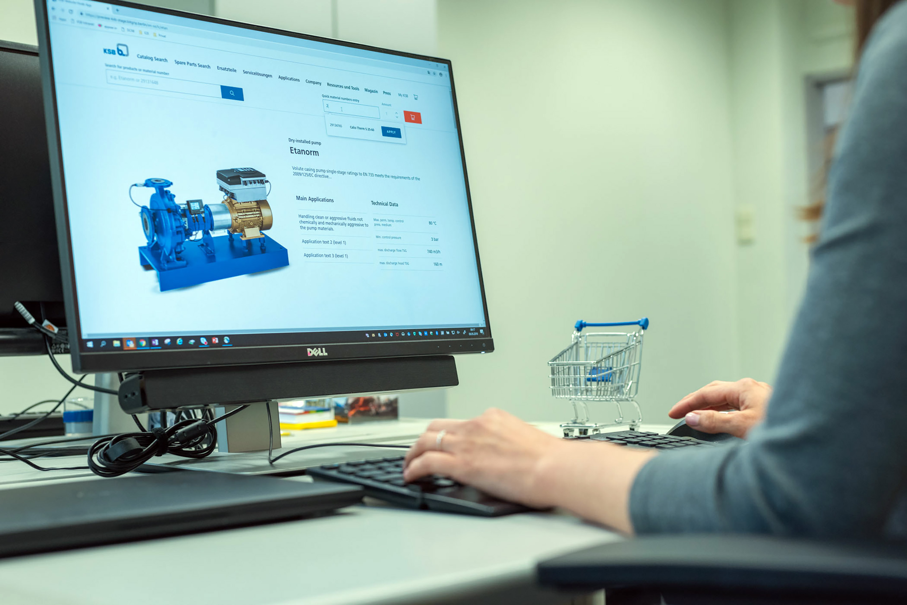 KSB launches new web site in Sweden